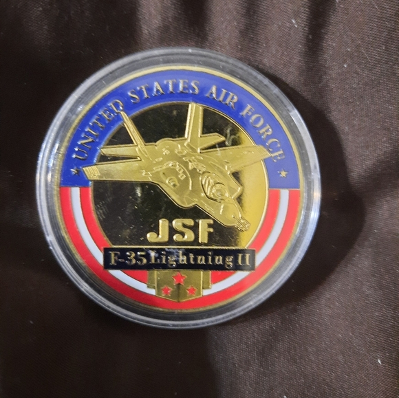 Other | Jsf F35 Lightning Ii Commemorative Coin Us Air Force | Poshmark
